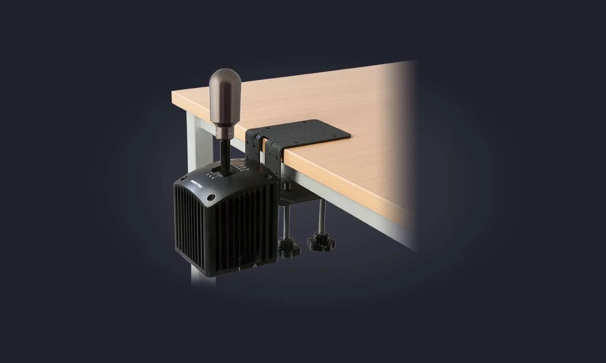 Guide to Fanatec's ClubSport Shifter Table Clamp | Fanatec